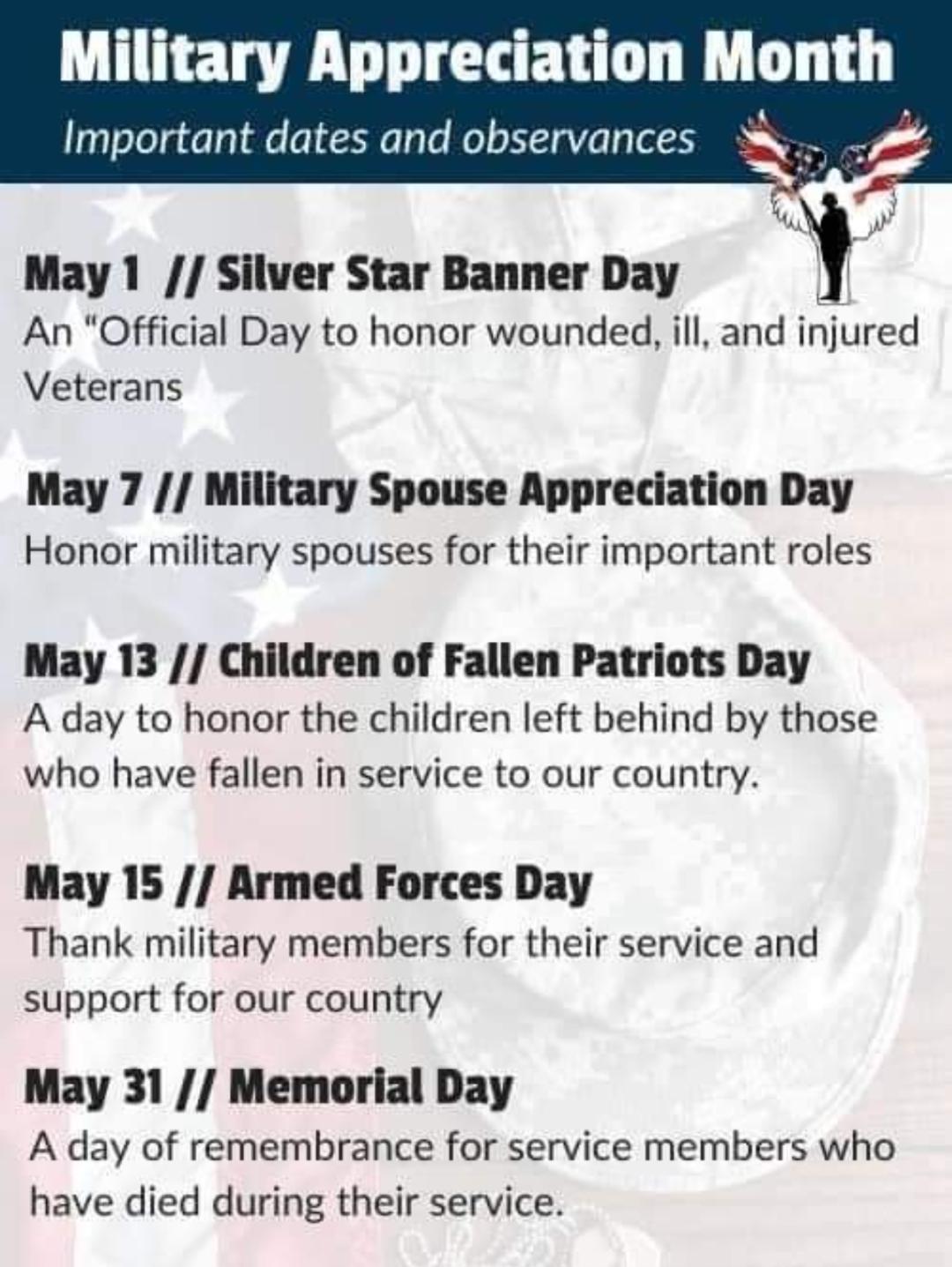 Military Month | American Legion Post 92 Official Site