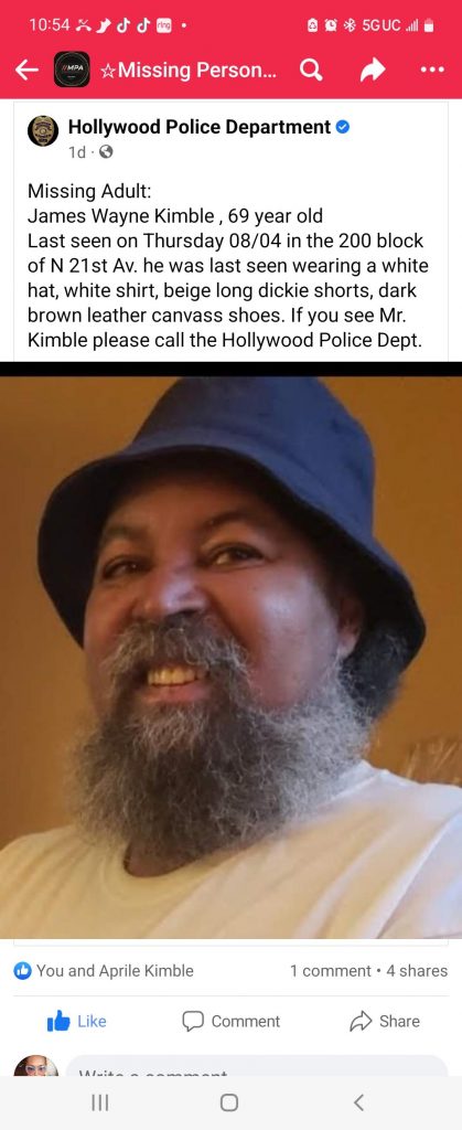 WE NEED YOUR HELP (Update 08/10/2022: James Kimble Found, see reply ...