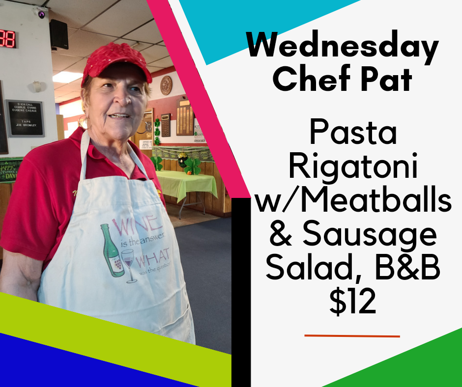chef pat | American Legion Post 92 Official Site